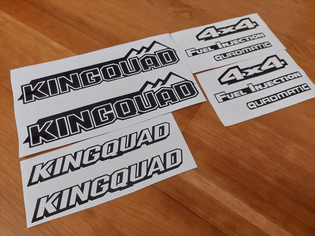 Quadrunner - Kingquad - Eiger - Ozark - Vinson - Sticker Fits Suzuki ...