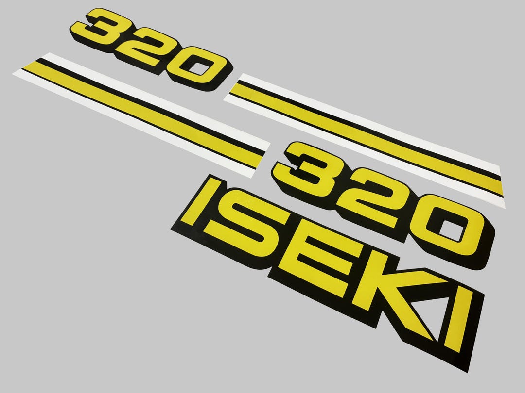 320 Tractor - Decal Fits Iseki - Farming - Stickers Aftermarket - Etsy