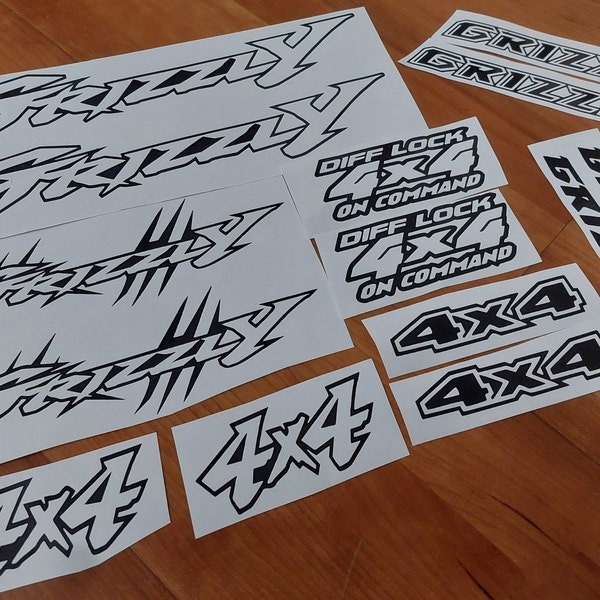 Atv Sticker Kit - Etsy