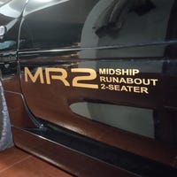 MR2 SW20 Side Decals - Fits MR2 89-99 - Quad Cam 2GR 24V Sticker ...