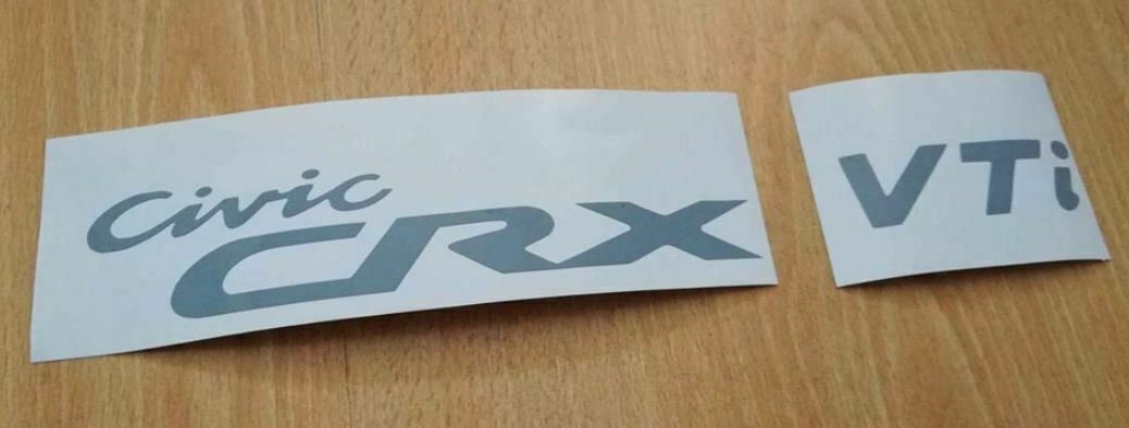 Civic CRX Delsol Vti Stickers Decal Kit Fits Del Sol D - Etsy