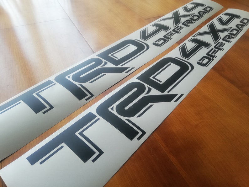 4x4 TRD Bedside Decals Pick-up - off Road - Fits Tacoma Tundra ...