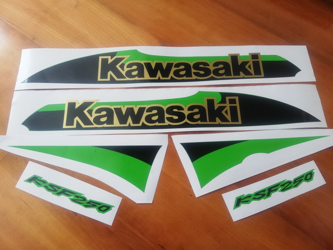 Mojave KSF 250 Dohc Quad Stickers ATV Reproduction Decals Kit green - Etsy
