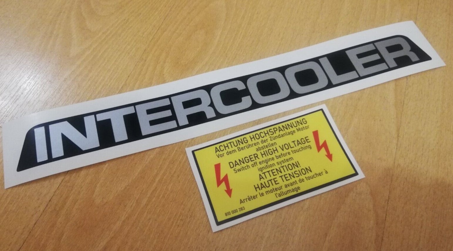 Polo G40 Intercooler High Voltage Decal Fits VW MK3 - Etsy