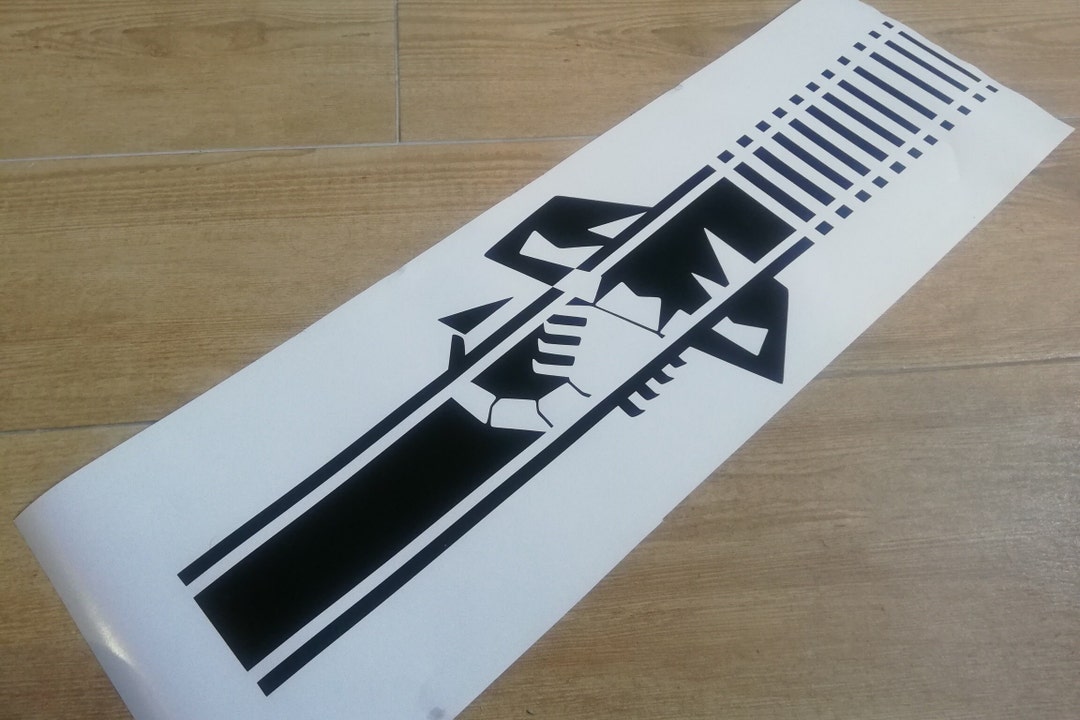 Stripe Hood Scorpion - Fits Fiat 500 595 Abarth Fiat - Decals / Sticker ...