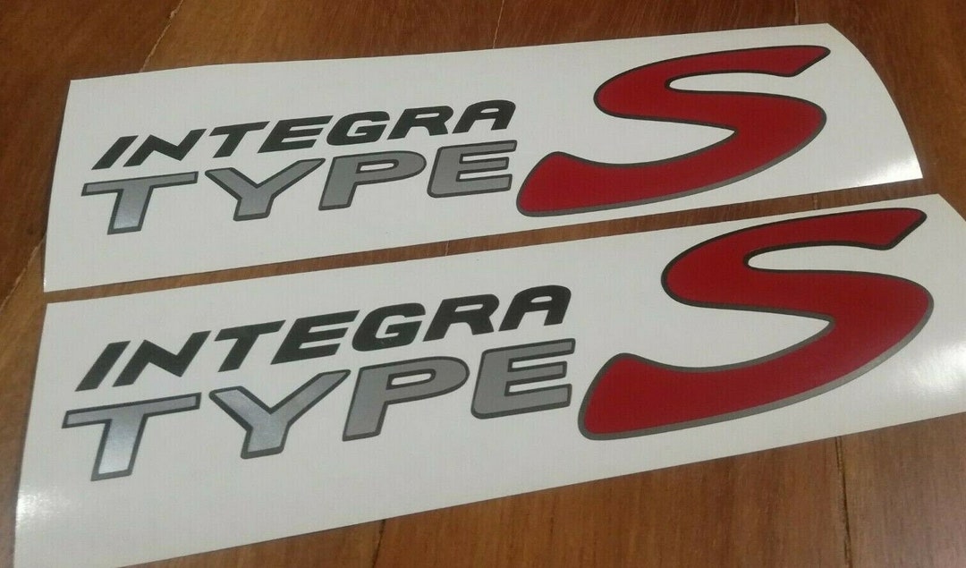 Integra DC5 Type S Decal Fits Integra K20 RSX Reproduction - Etsy
