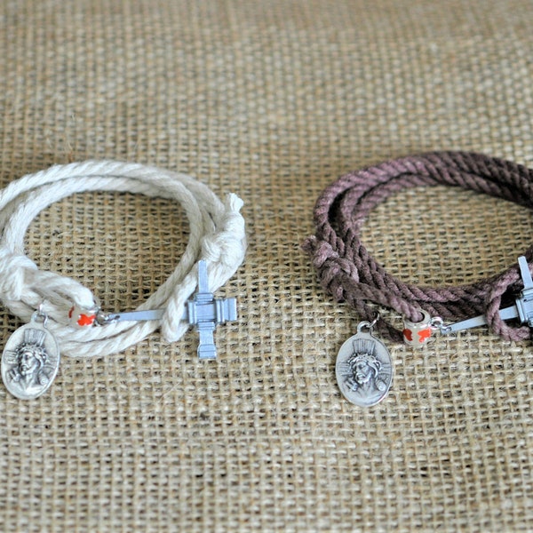 Hemp Rope Bracelet - Etsy