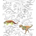 Dinosaurs Coloring Page Digital Download Printable PDF for Kids ...