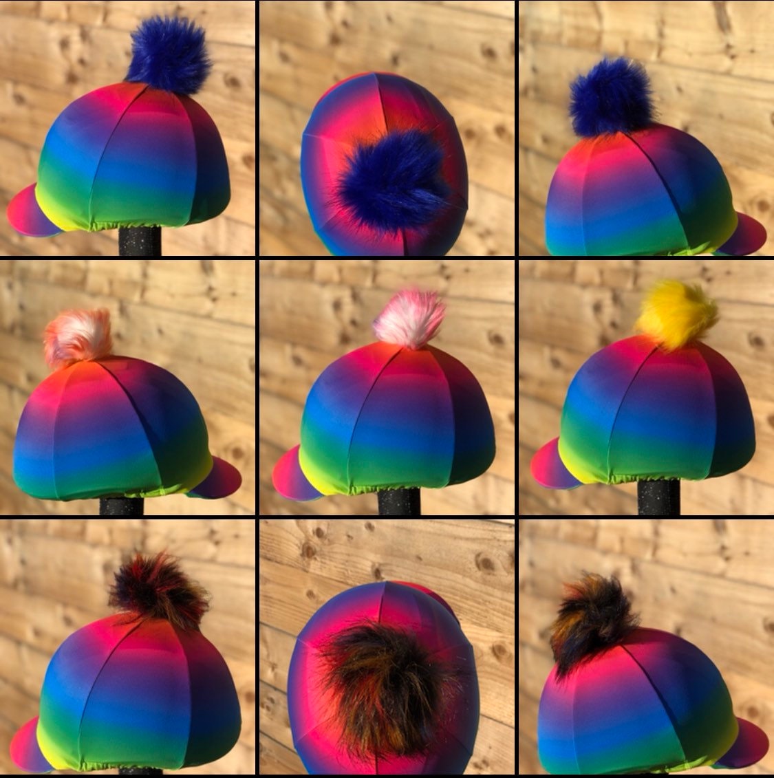 Horse Riding Hat Silk Rainbow Ombré Full . Skull Cap or Pocket - Etsy