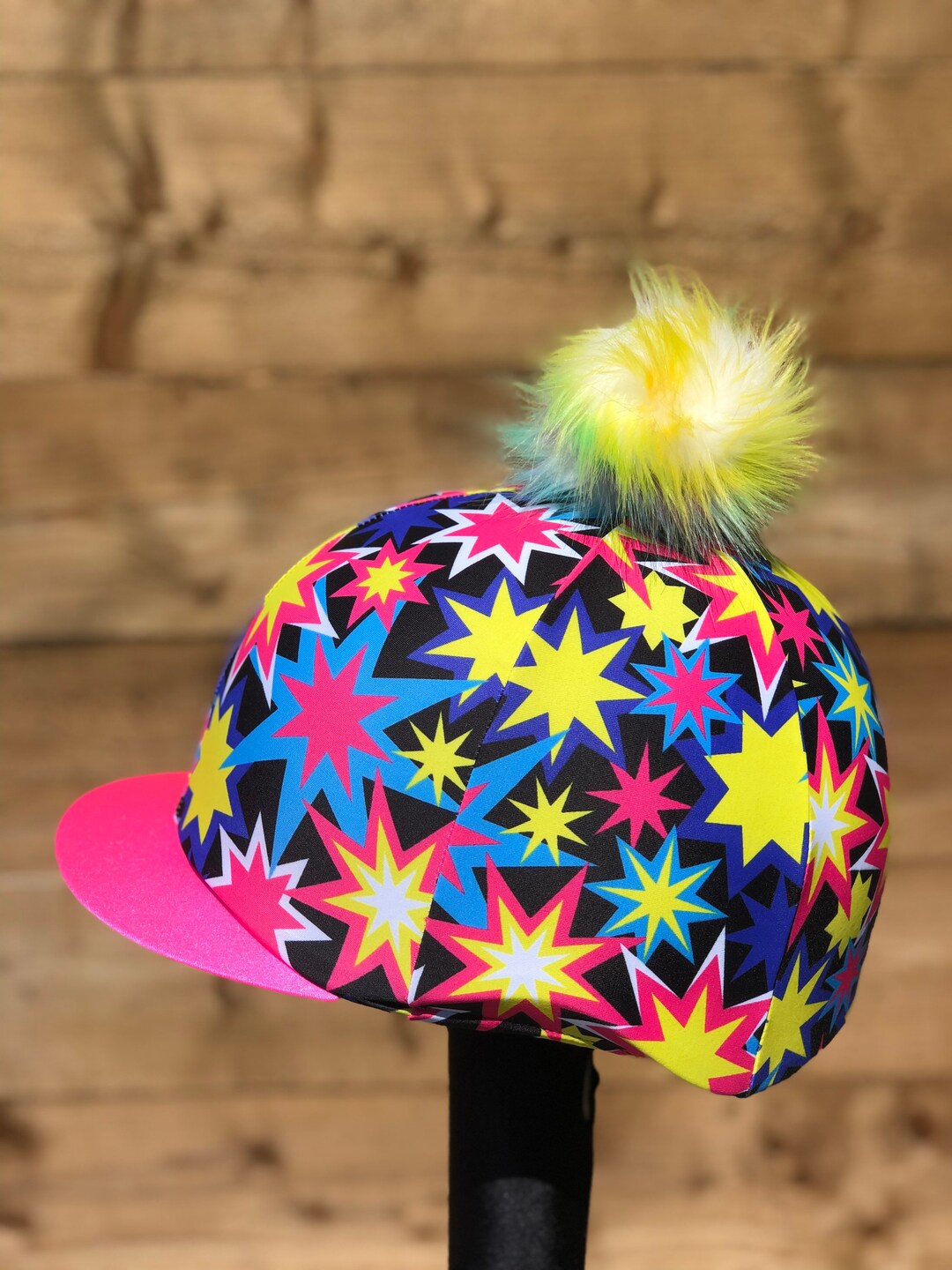 Horse Riding Hat Silk Skull Cap Cover Stars - Etsy