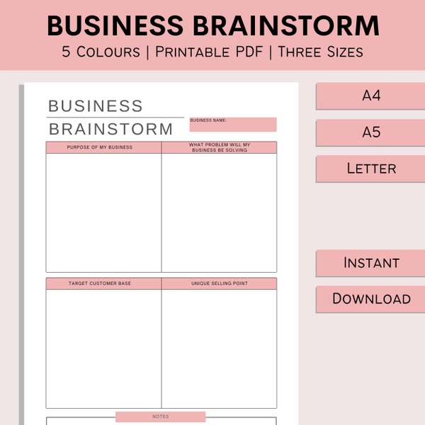 Small Business Planner - Etsy
