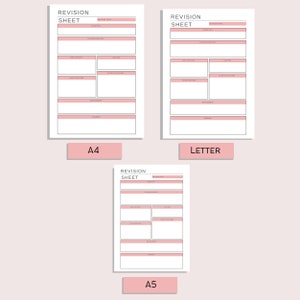 Nursing Revision Sheet | Printable Nursing Template | Condition Summary ...