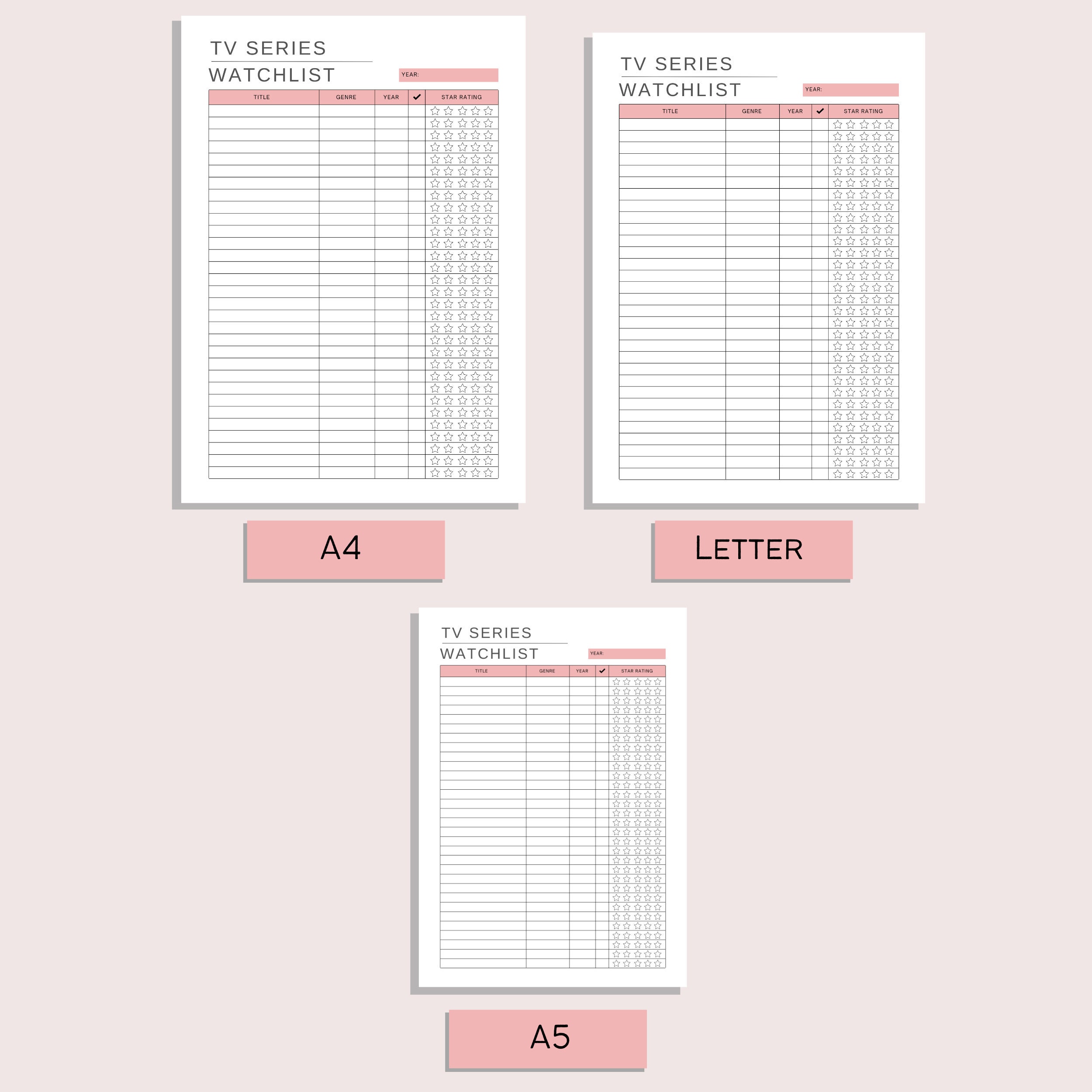 TV Series Watchlist | Shows to Watch List | Television Planner ...