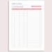 Driving Lessons Tracker | Driving License Progress | Printable Driving ...