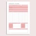 Small Business Order Form | Printable Order Tracker | Purchase Order ...