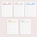 Allowance Tracker | Kids Chore List | Childrens Pocket Money Log ...