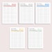 Daycare Sign in Sheet | Sign Out Form | Attendance List | Nursery ...