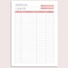 Annual Leave Tracker | Holiday Log | Printable Work Holiday Track ...