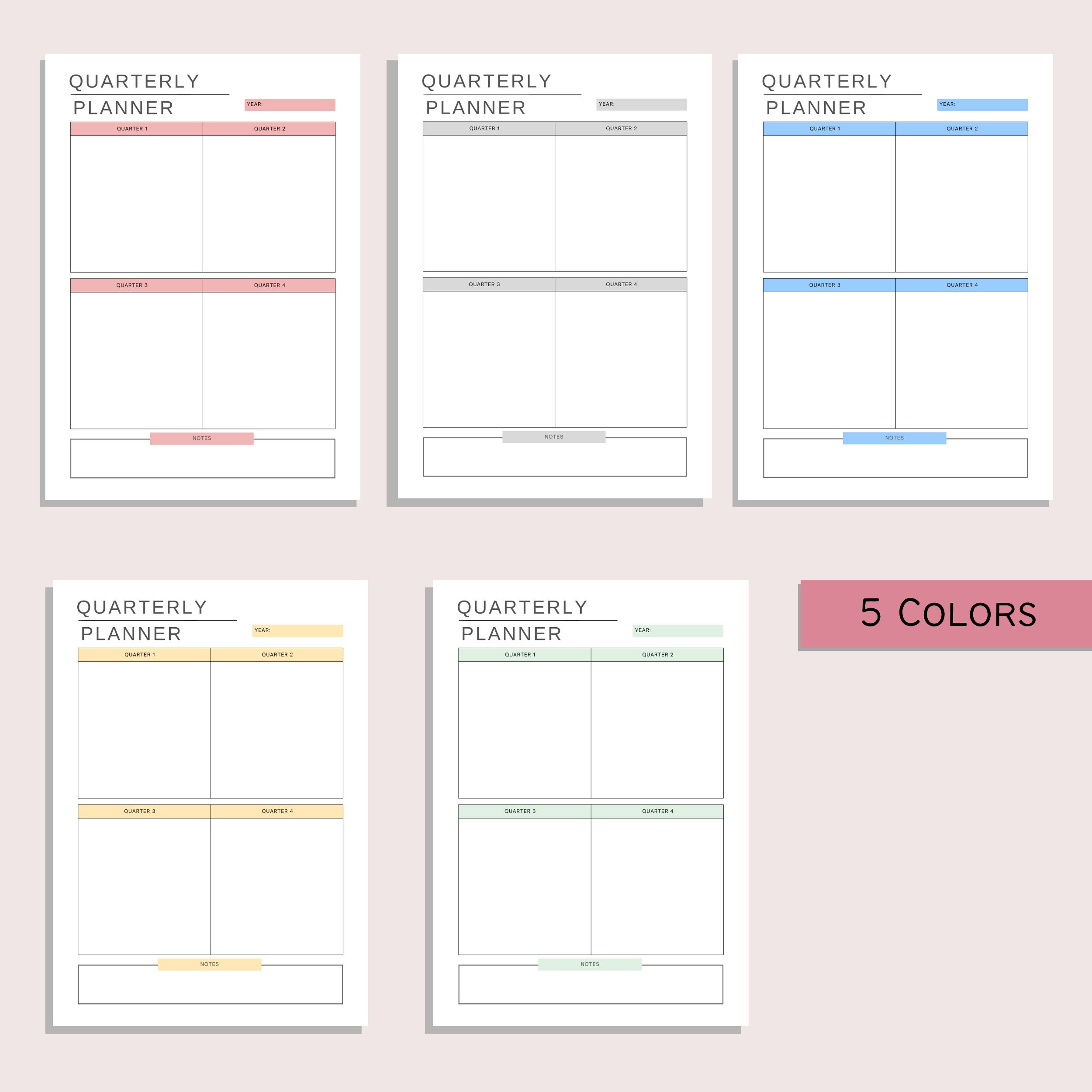 Printable Small Business Planner | Home Business Organizer | Business ...