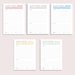 Court Notes, Printable Court Record, Custody Note Keeping, Court ...