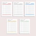 Credit Card Tracker | Printable Credit Card Planner | Financial ...