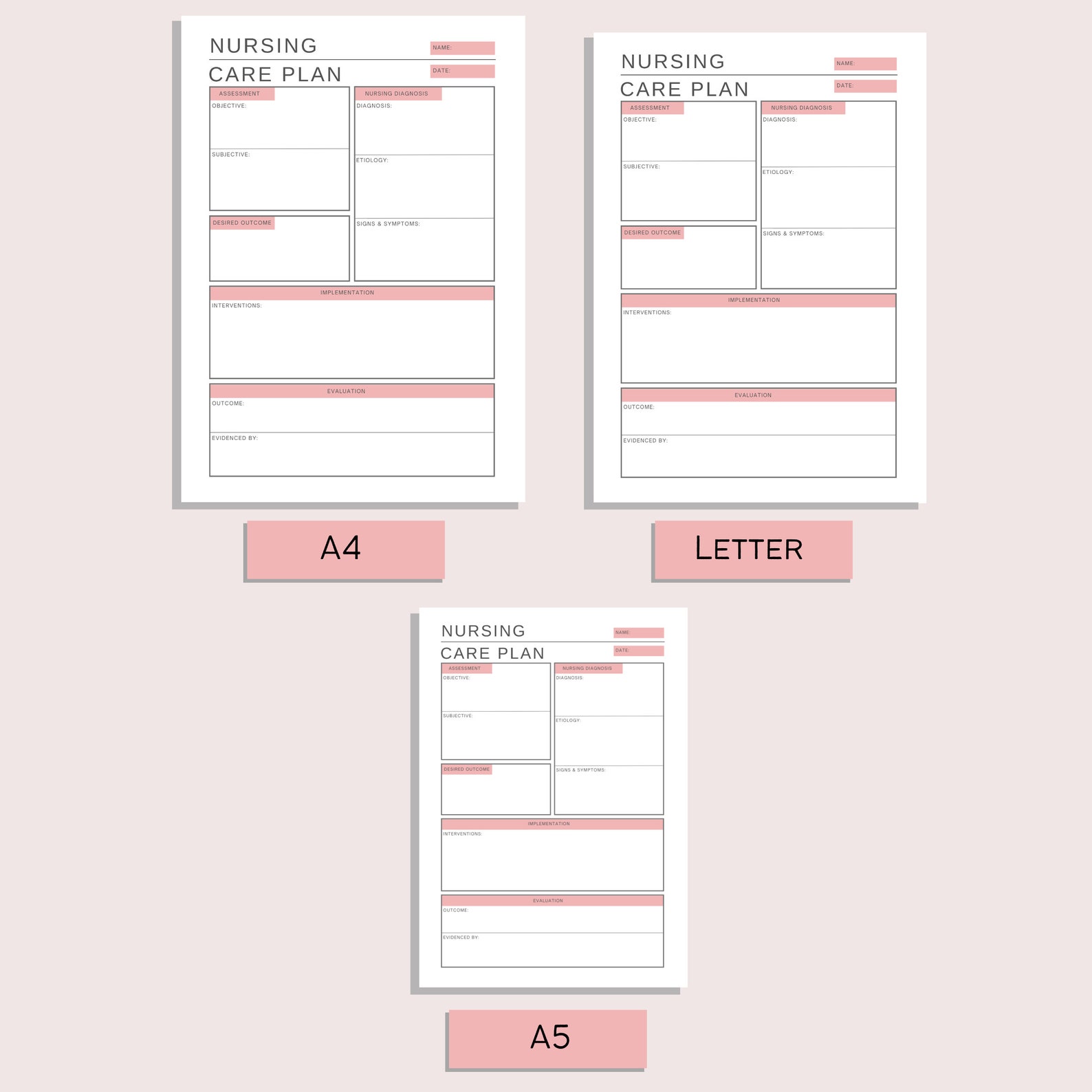 Nursing Care Plan | Student Nurse Sheets | Nursing Student Resources ...