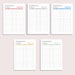 Fragrance and Oil Tracker | Essential Oil List | Craft Business Sheet ...