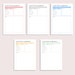 Chapter Summary | Printable Note Taking Sheet | College Reading Planner ...