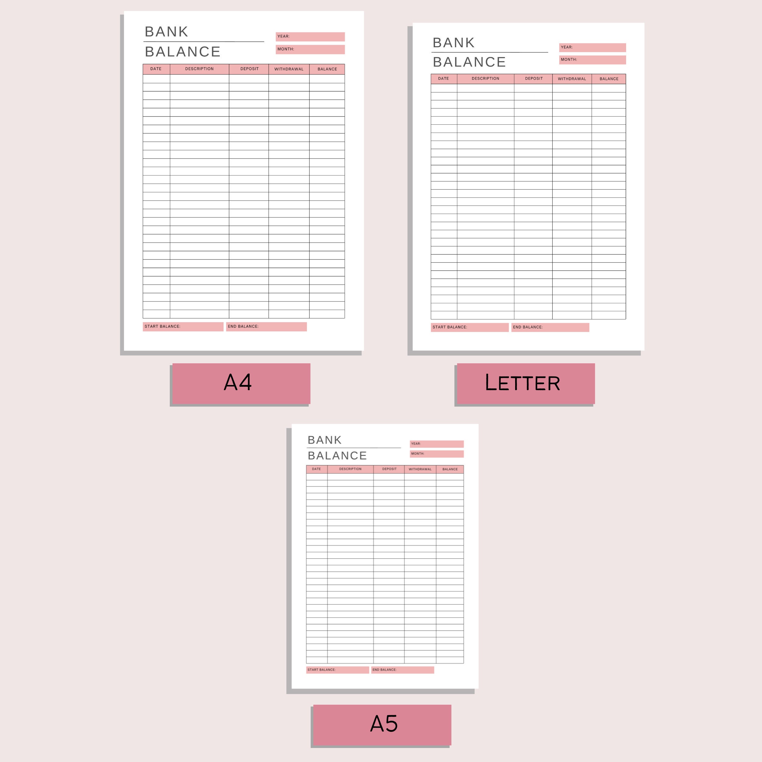 Printable Financial Planner | Budget Planner | Finance Binder | Money ...