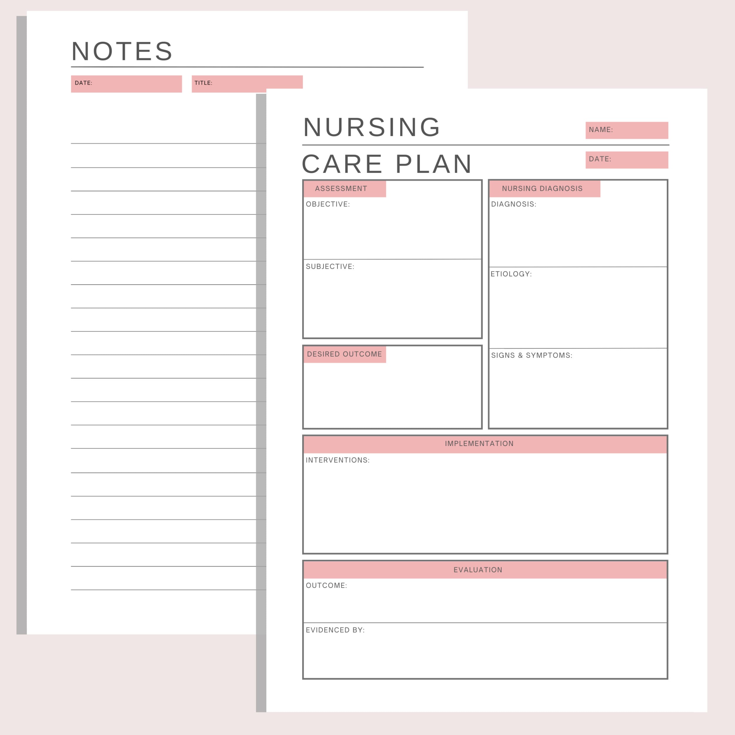 Nursing Care Plan | Student Nurse Sheets | Nursing Student Resources ...