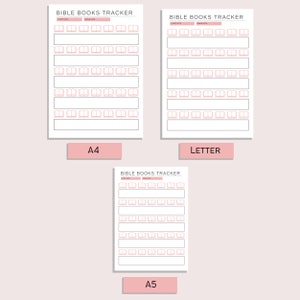 Bible Book Tracker Printable, Reading Journal, Bible Studies, Prayer ...