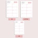 Weekly Notes Sheet, to Do Checklist, Printable Daily Notes, Note Taking ...
