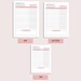 Workout Checklist | Printable Workout Tracker | Daily Exercise List ...
