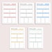 Brain Dump Printable | Daily Thoughts Organzier | Day Planner Template ...