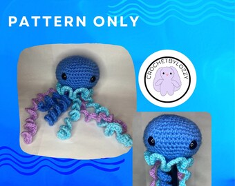Mini Crochet Jellyfish - Etsy