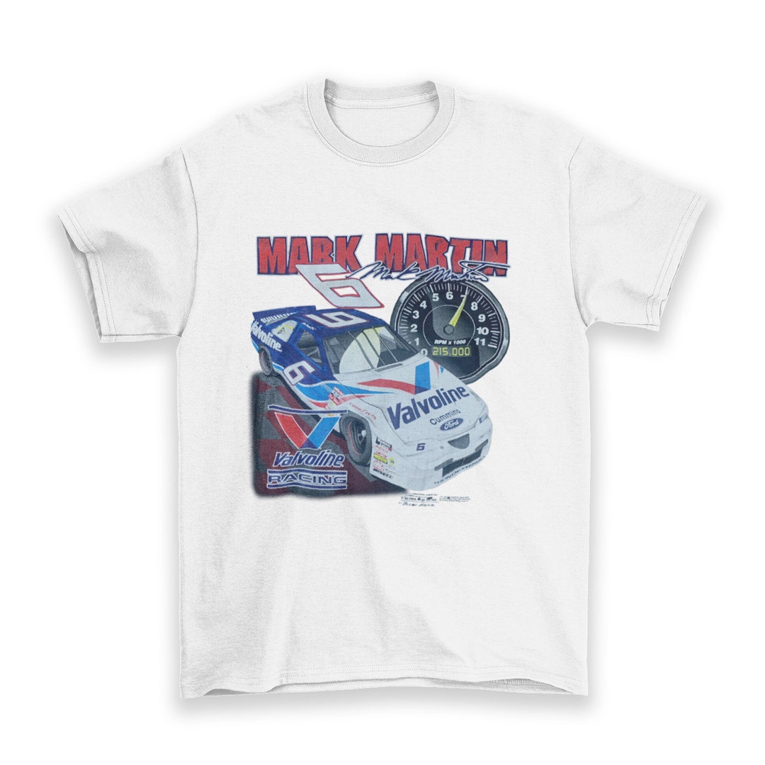 Vintage Mark Martin Racing NASCAR Racing 6 Short Sleeve - Etsy