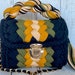 Multi Color Bag/hand Woven Bag/colorful Bag/handmade Bag/crochet Bag ...