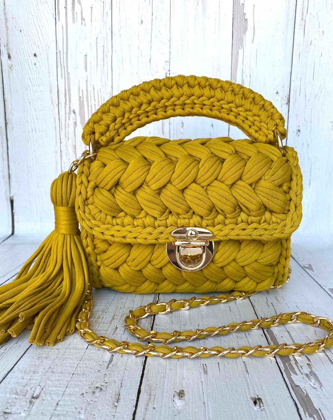 Hand Woven Bag/handmade Bag/crochet Bag/knitted Bag/hand Knitted Bag ...