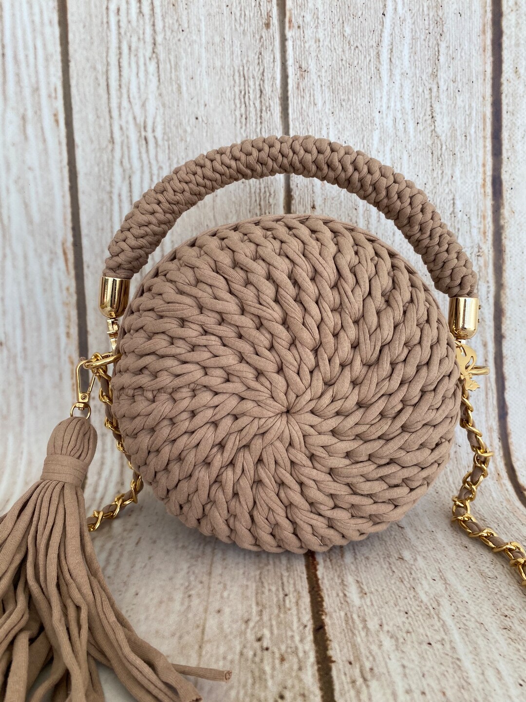 Hand Woven Bag/handmade Bag/crochet Bag/knitted Bag/hand Knitted Bag ...