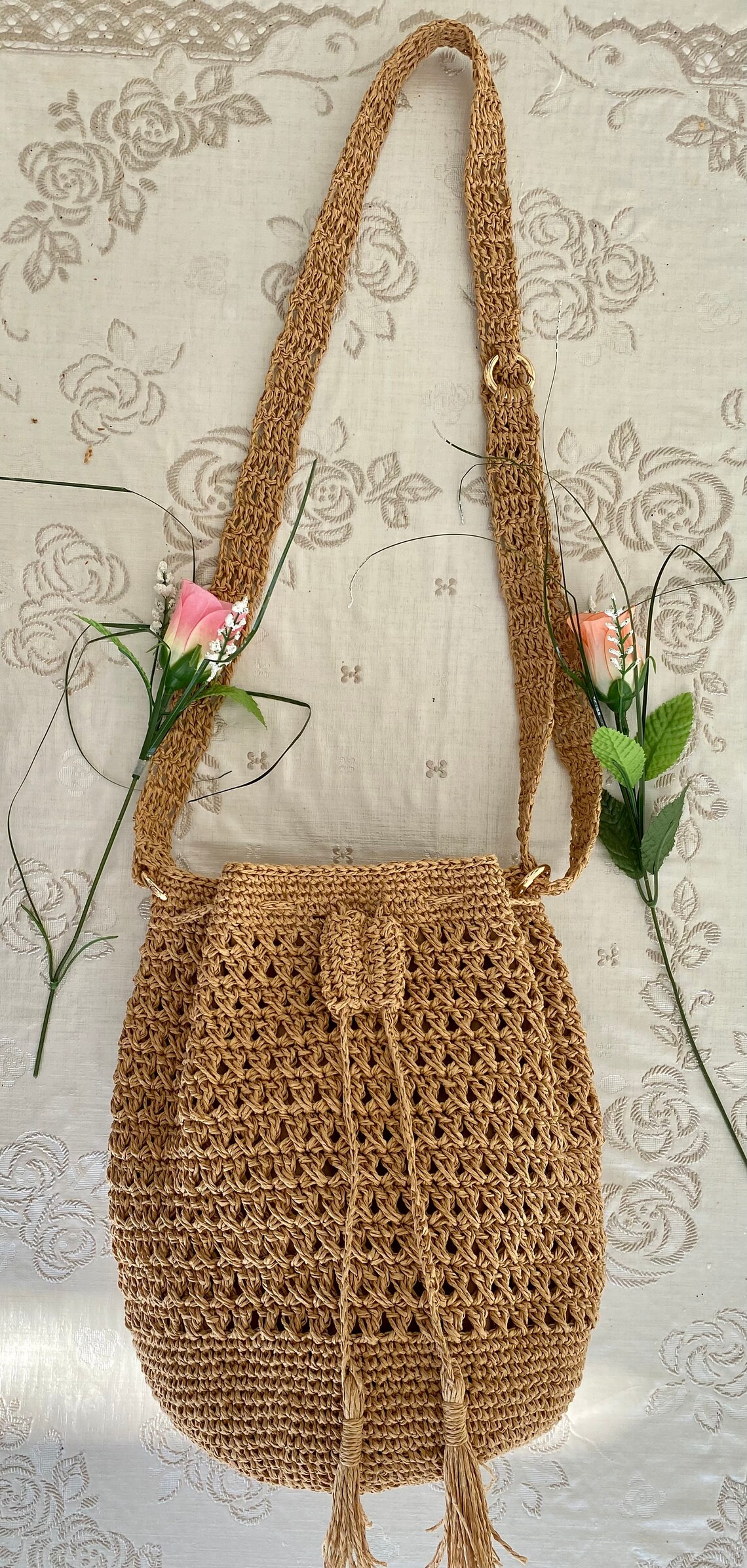 Paper Rope Bag/handmade Bag/straw Bag/straw Purse/hand Woven - Etsy