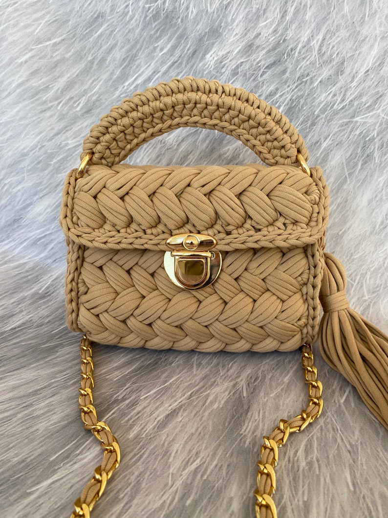 Hand Woven Bag/handmade Bag/crochet Bag/knitted Bag/hand - Etsy