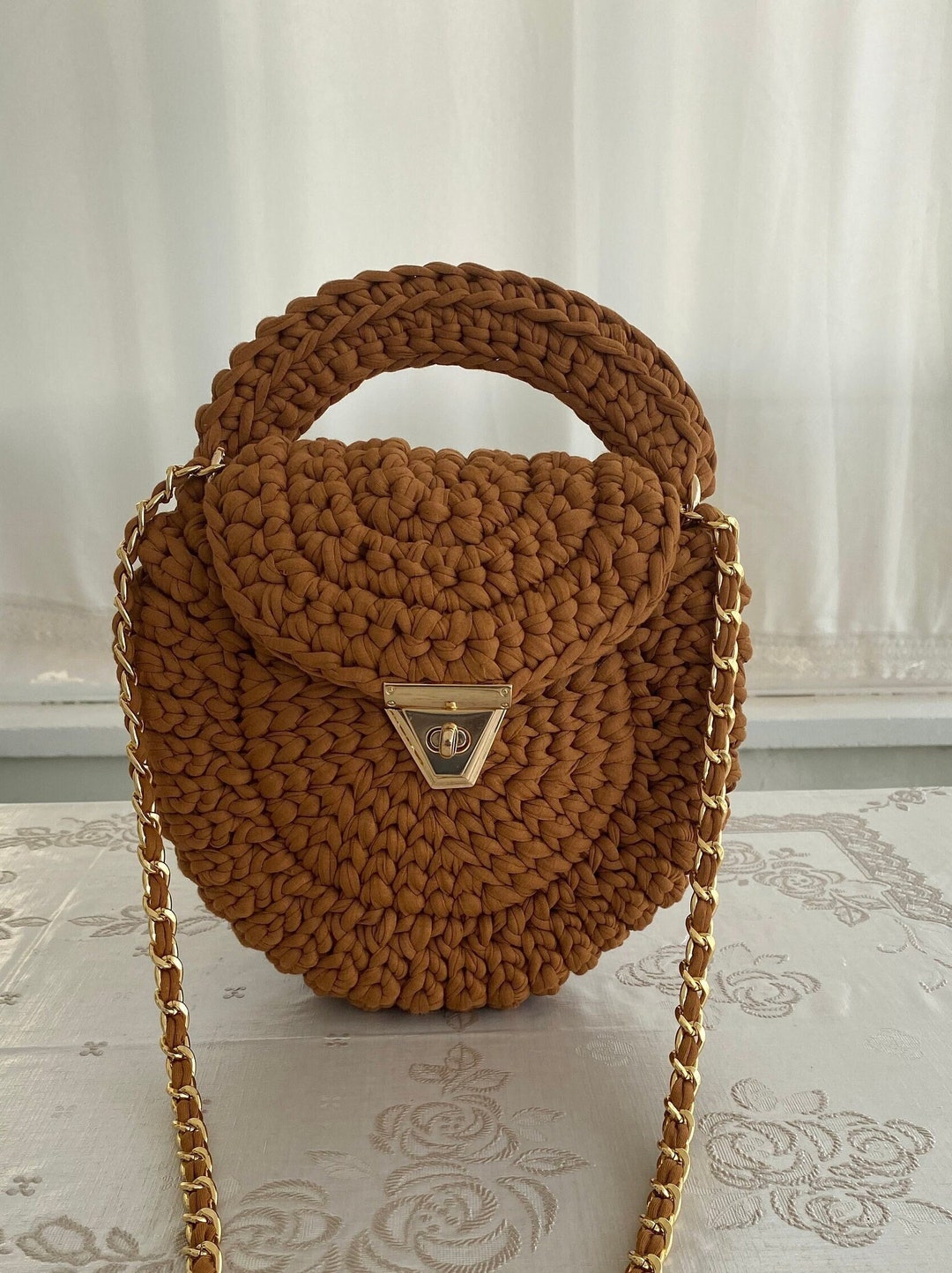 Hand Woven Bag/handmade Bag/crochet Bag/knitted Bag/hand - Etsy