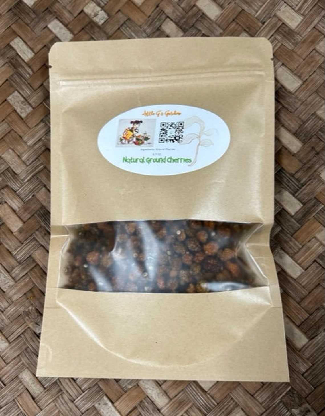 Natural Dried Whole Ground Cherries Unsweetened, Unsulfured Rich in ...
