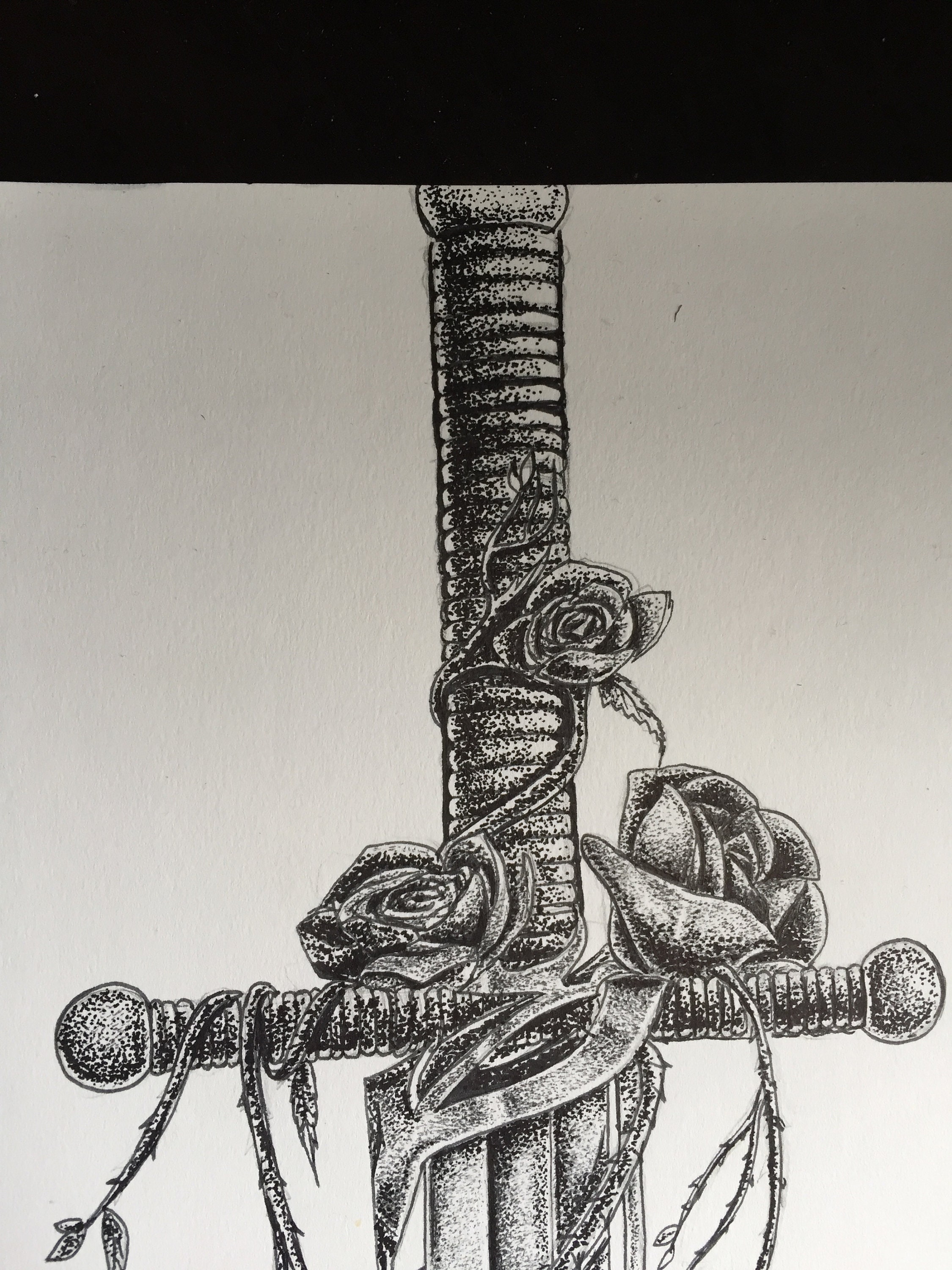 Medieval Sword Emblem Drawing - Etsy UK