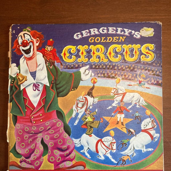 Circus Book - Etsy