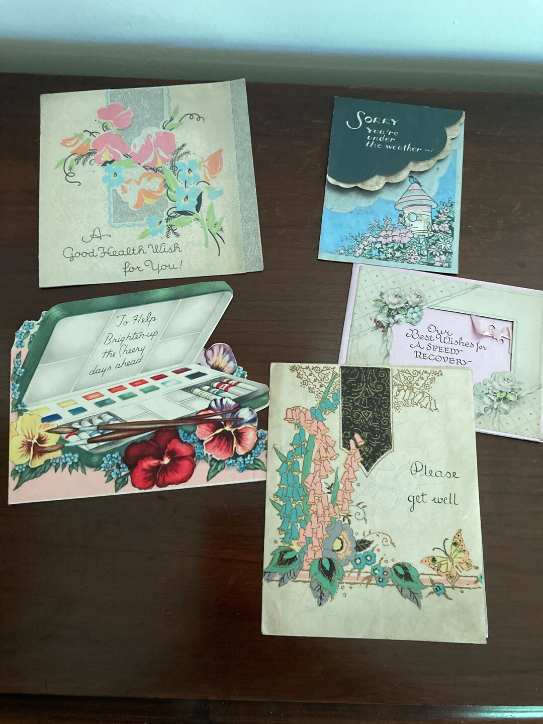 Vintage Get-well Cards, 1920s-1930s - Etsy