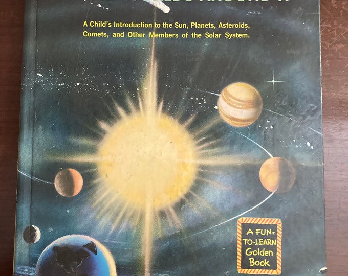 Vintage Book “our Sun and the Worlds Around It” a Fun-to-learn Golden ...