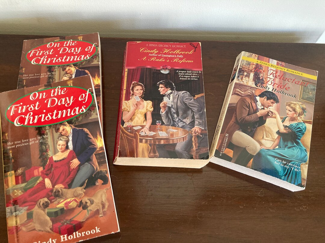 Zebra Regency Romance Books by Cindy Holbrook - Etsy