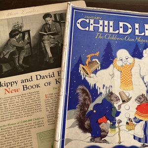 1936-37 Child Life Magazines - Etsy