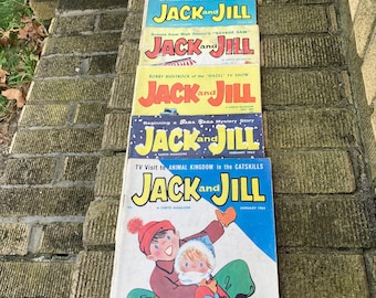 45 Jack Jill Magazines Books 1970s Kids Subscription Holiday ...